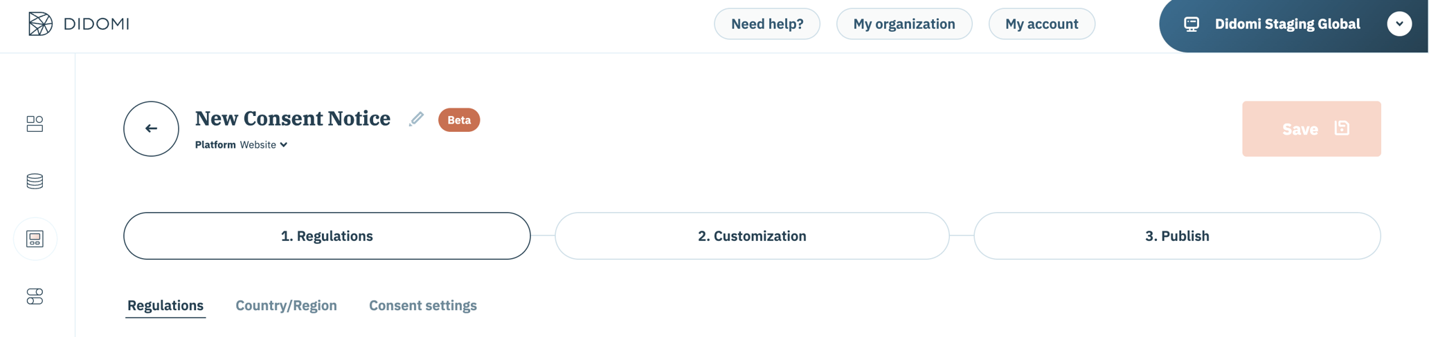 What has changed between old and new notice configuration flows?